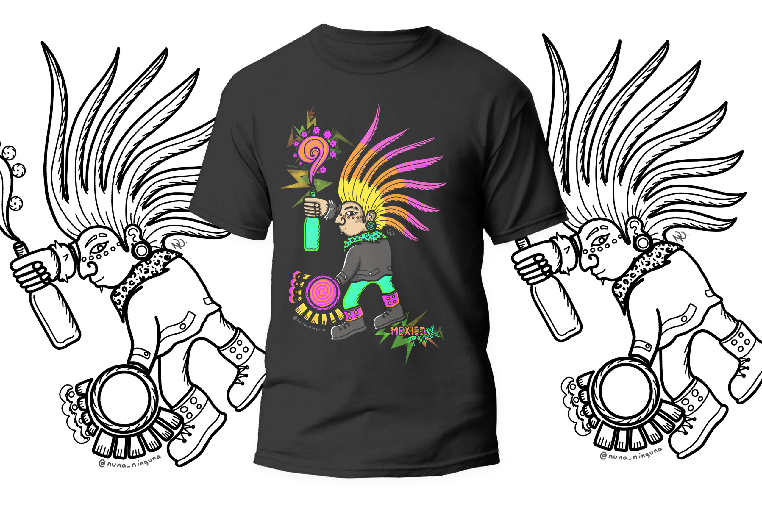 Camiseta «México punk» – Nuna Ninguna